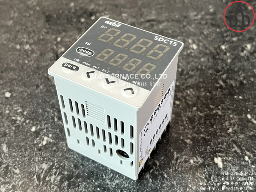 Azbil C15TC0LA0100 | azbil SDC15 - บริษัท เอดีดี เฟอร์เนส จำกัด