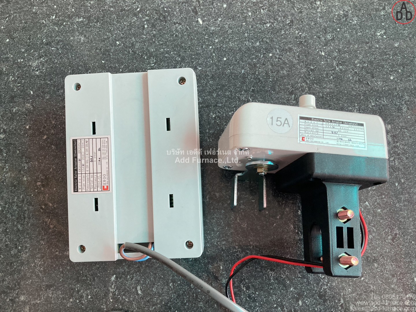 Electric Valve Actuator Control and Shut off valve device EW201 ...