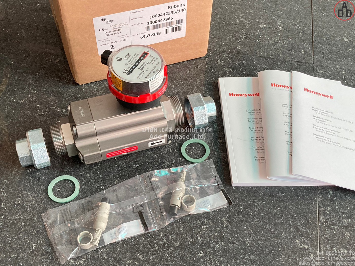 Elster QA40 25 GI - บริษัท เอดีดี เฟอร์เนส จำกัด,Add Furnace Co.,Ltd.