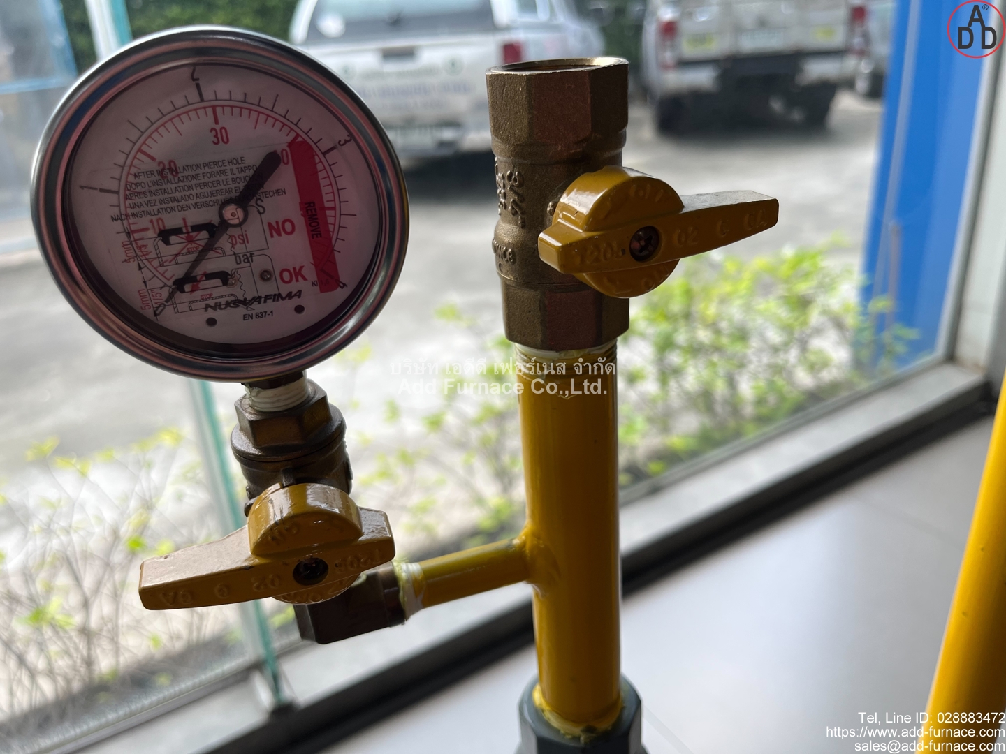 Gas Meter 750HP , 1010HP Standard Station Install - บริษัท เอดีดี เฟอร์ ...