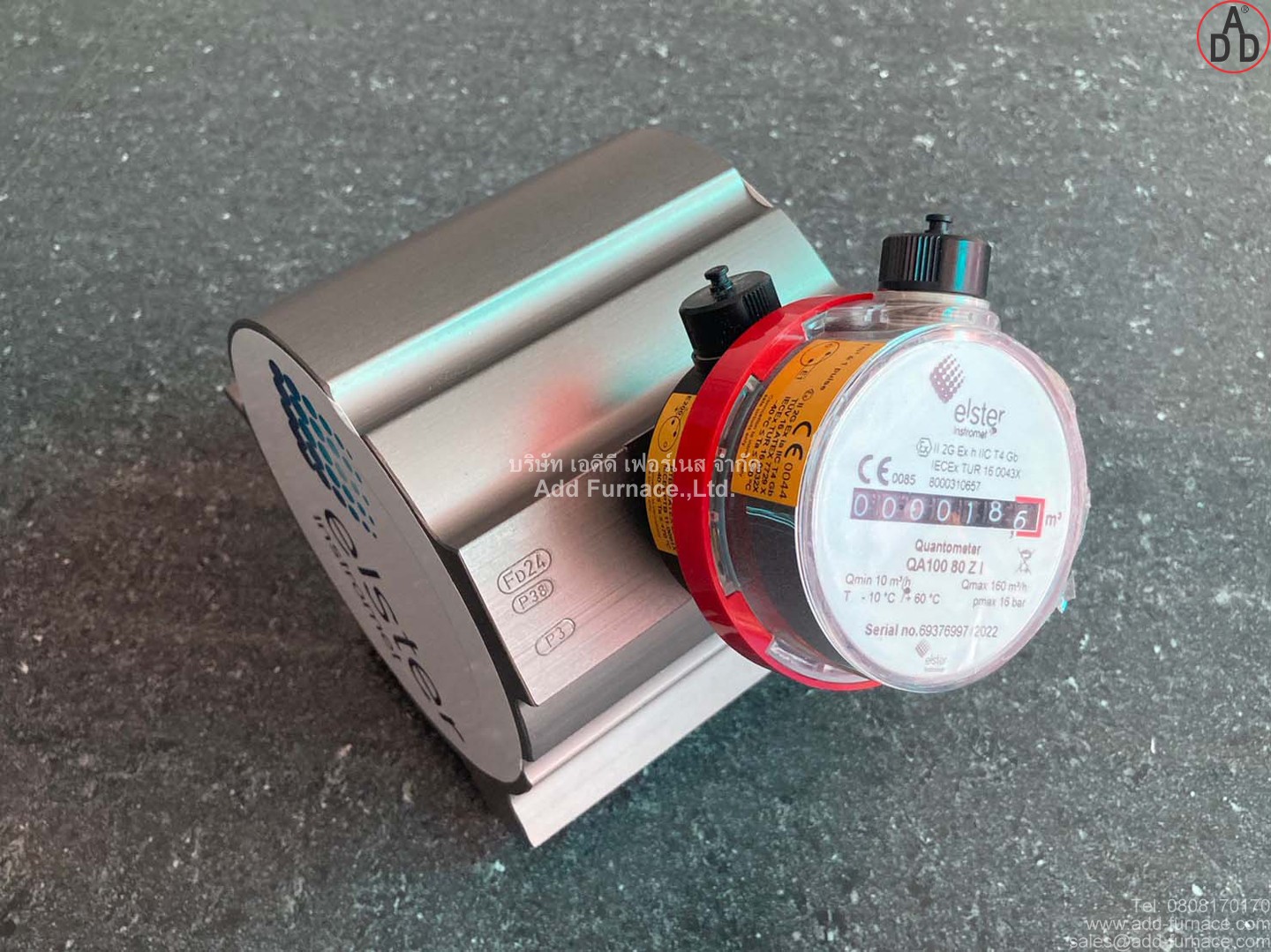 Gas Meter Elster QA100 80 Z I - บริษัท เอดีดี เฟอร์เนส จำกัด