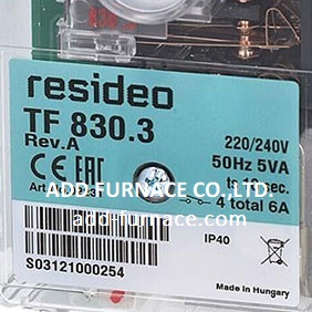 resideo TF 830.3 Rev.A - บริษัท เอดีดี เฟอร์เนส จำกัด